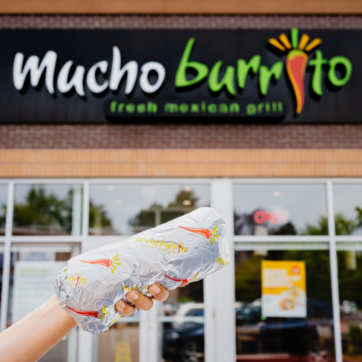 Mucho Burrito’s ‘Buy 1, Get 1 Half Off’ deal