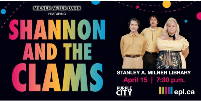 Milner After Dark Featuring Shannon and The Clams