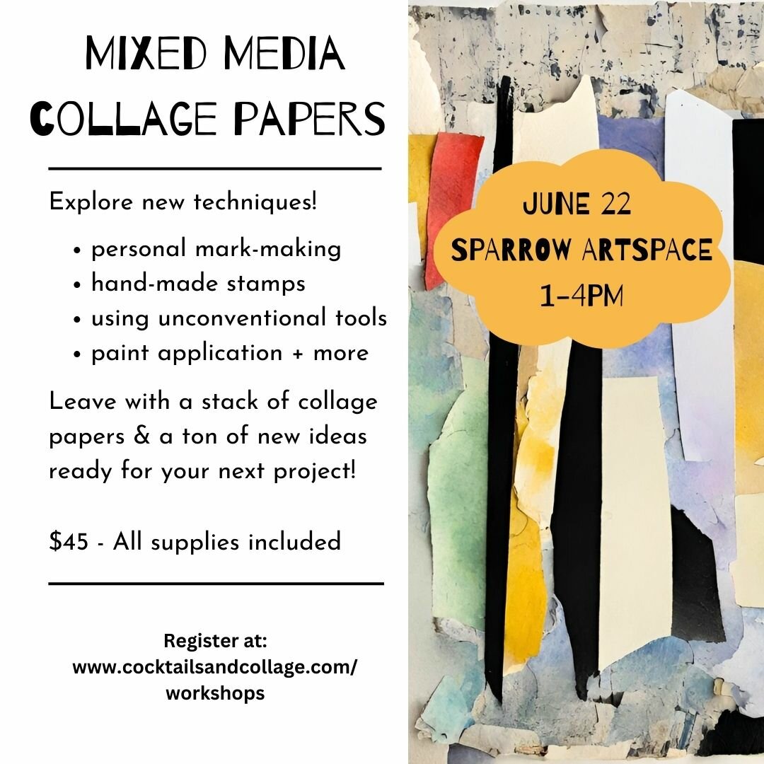 Mixed Media Collage Papers!