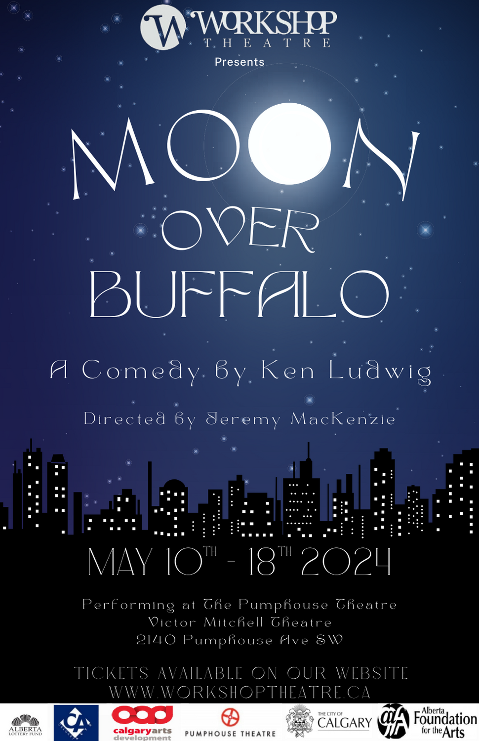 Workshop Theatre presents Ken Ludwig’s "Moon Over Buffalo"
