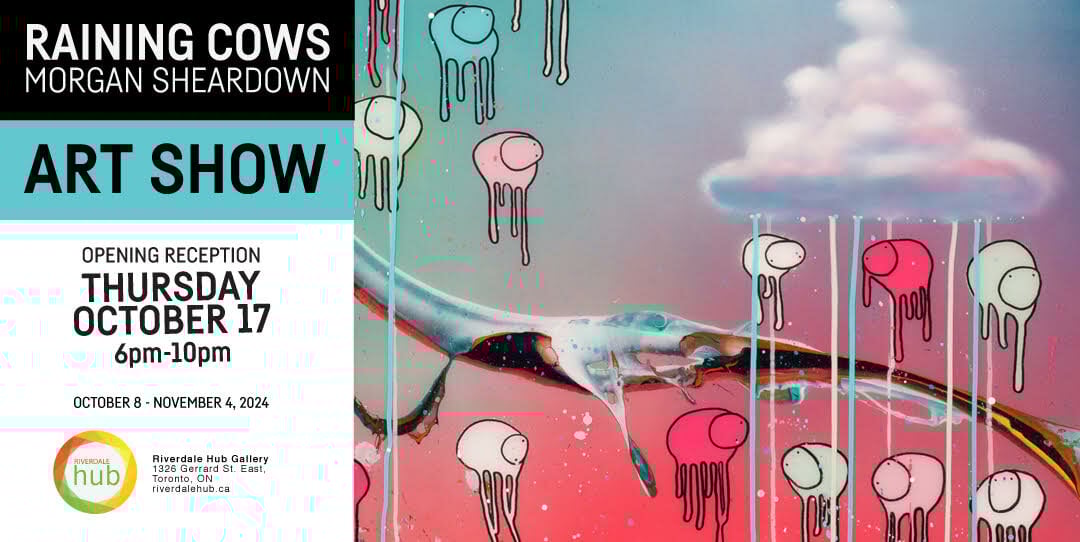 Raining Cows By Morgan Sheardown