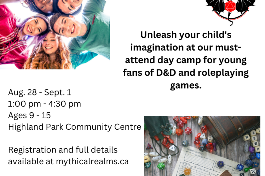 Mythical Realms Day Camp