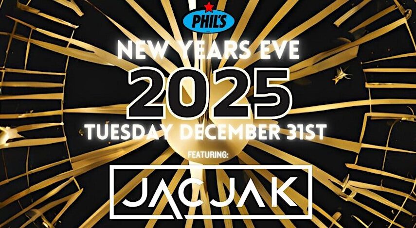 NEW YEARS EVE 2025 @ PHIL’S