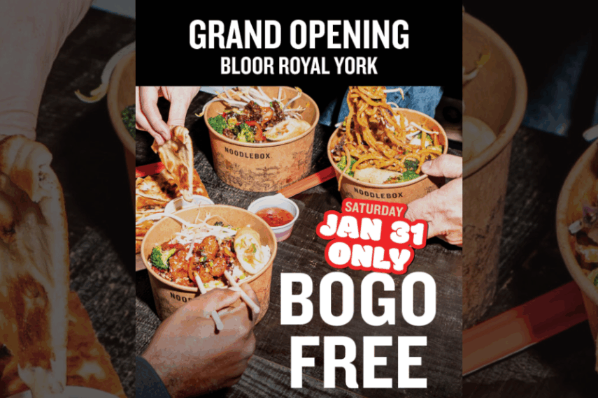 Noodlebox Etobicoke Grand Opening