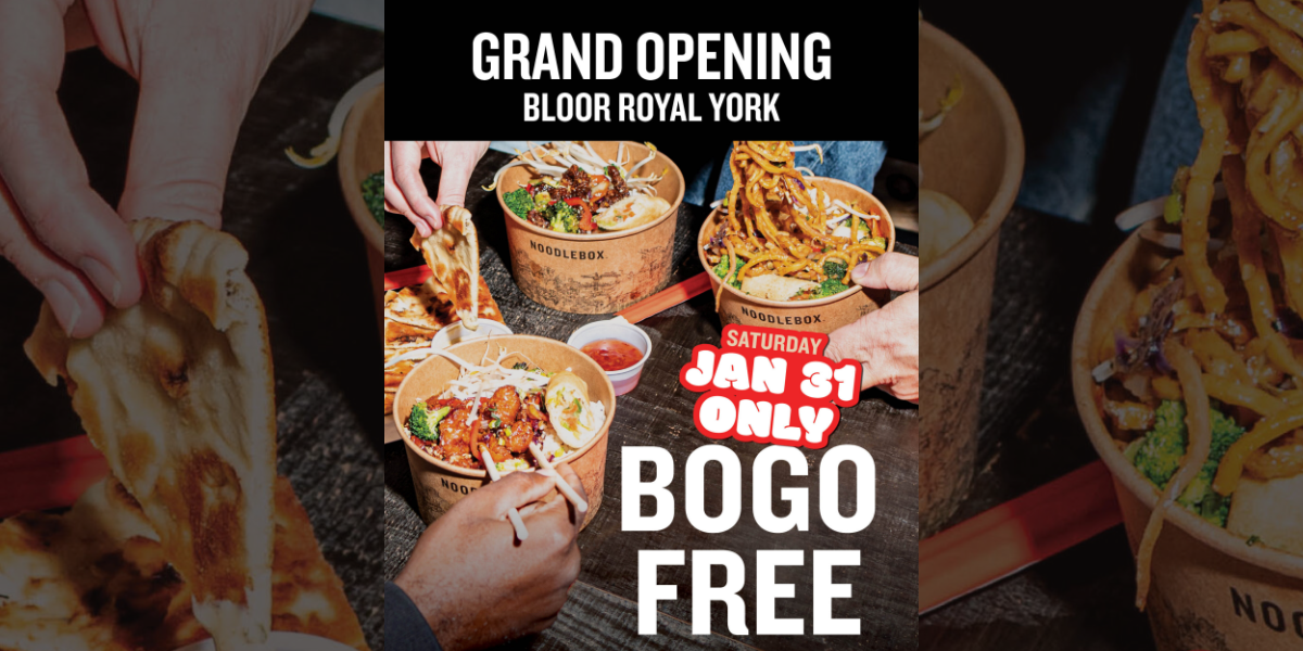 Noodlebox Etobicoke Grand Opening