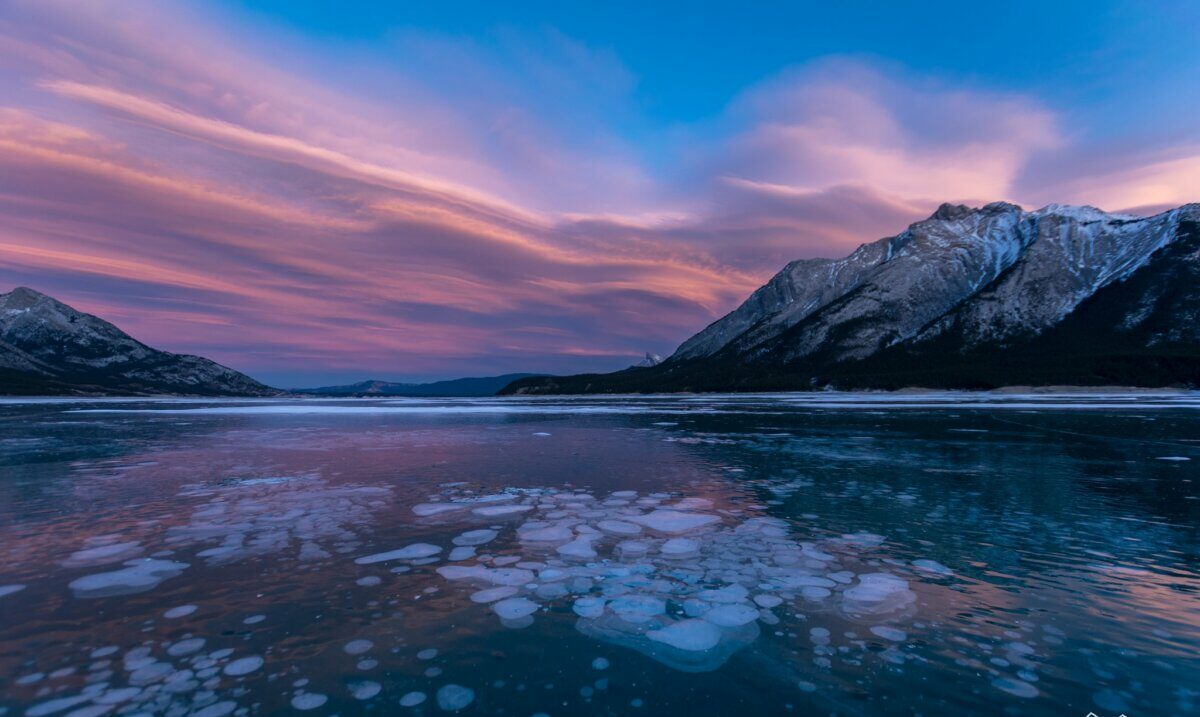 5 Ways to Explore Gorgeous Ice Bubbles of Abraham Lake in Alberta
