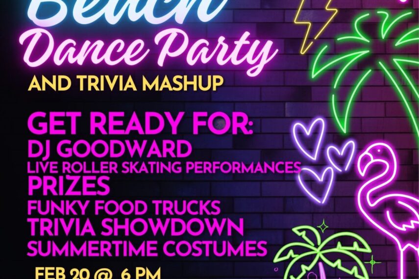 Beach Dance Party and Trivia MASHUP