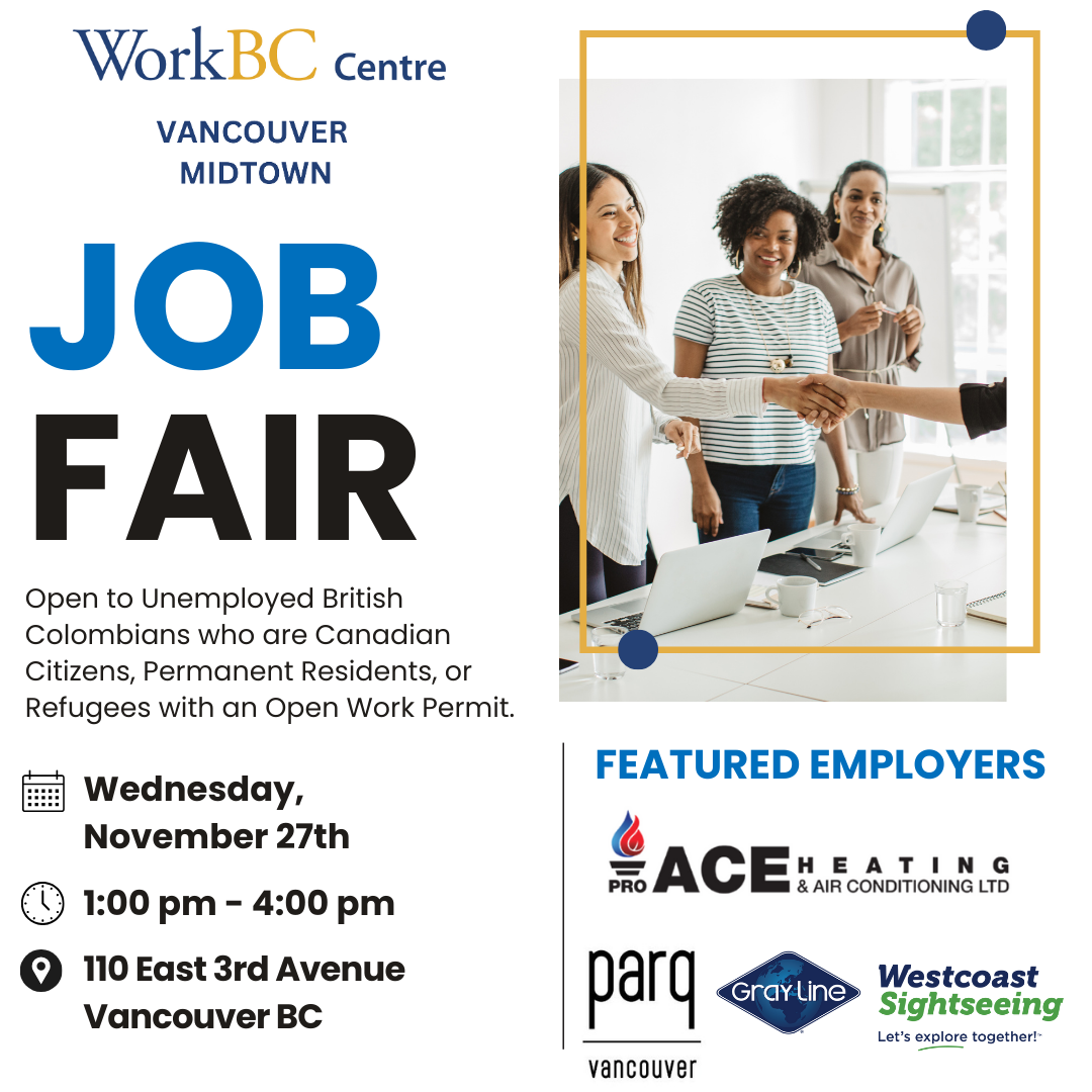 WorkBC Midtown Job Fair