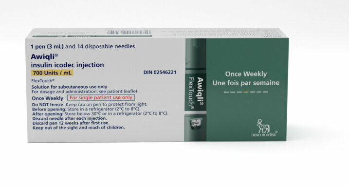 Awiqli: World’s First Once Weekly Insulin Injection Available in Canada ...
