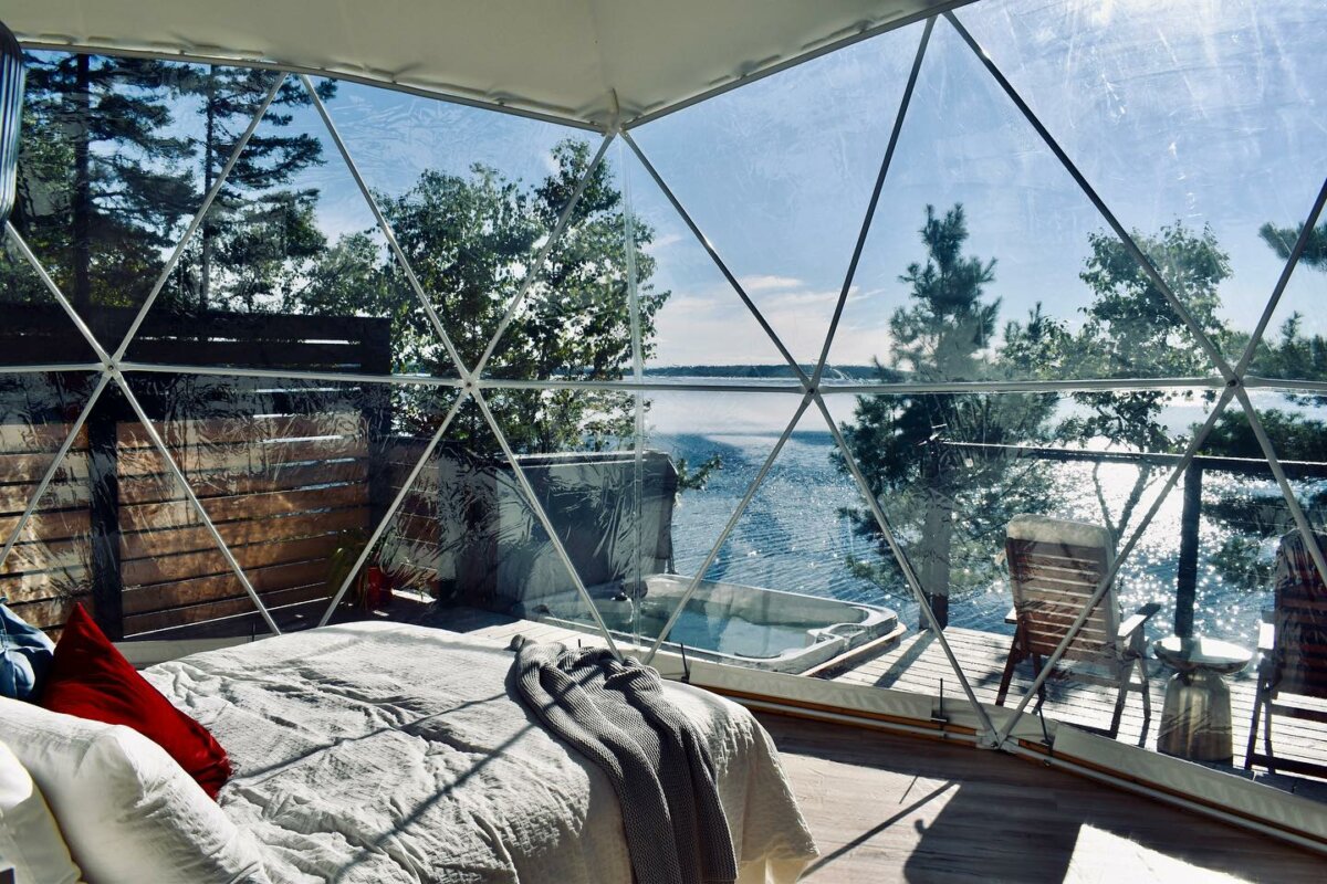 New Brunswick Off-Grid Microbrewery Near Fredericton Offers a Luxurious ...