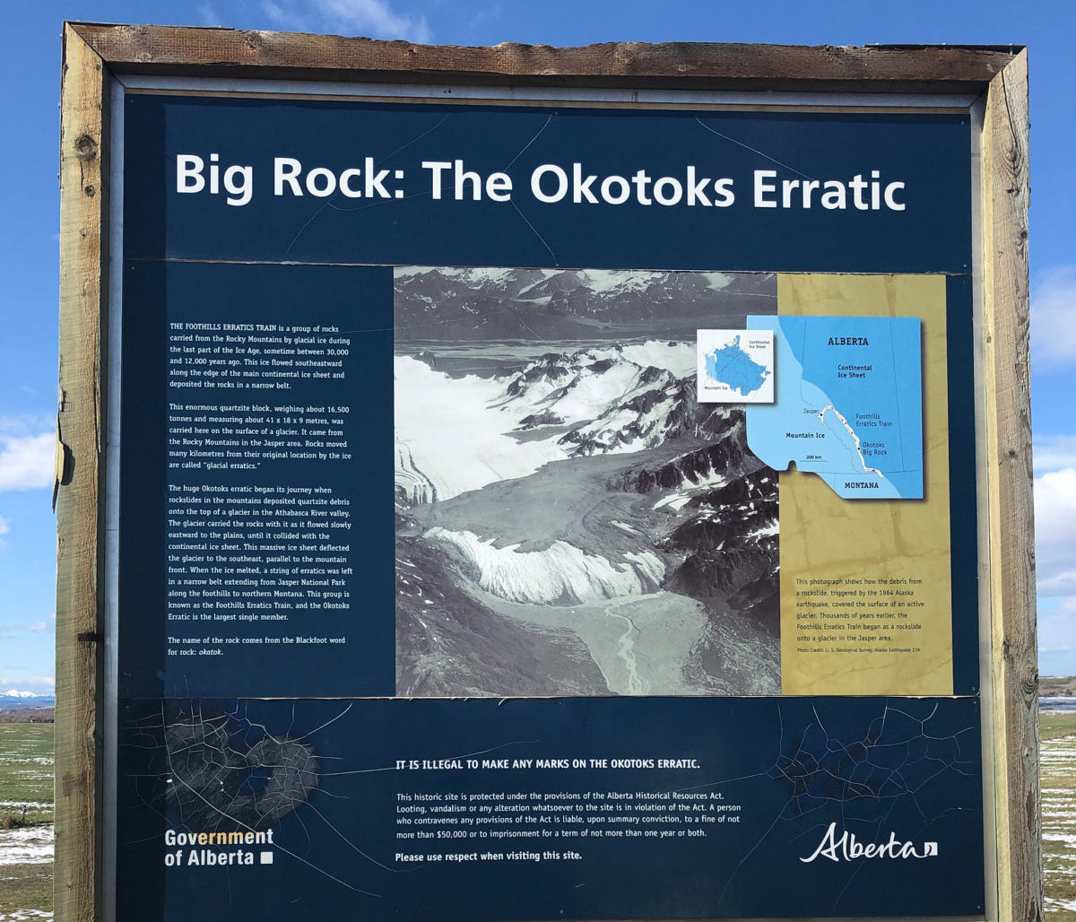 Okotoks Erratic – Natural Wonder & Historical Site You Can Visit For Free