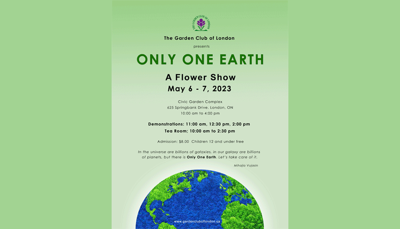 Only One Earth: A Flower Show