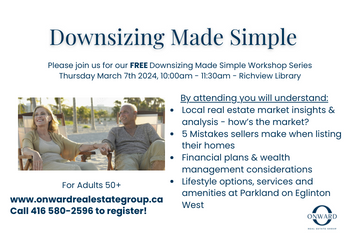 Downsizing Made Simple Workshop