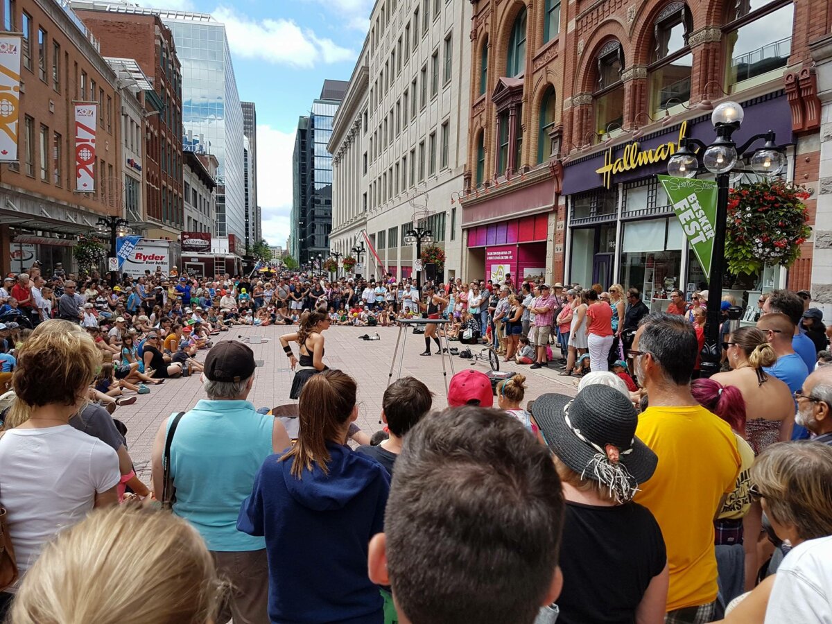 Ottawa Buskerfest Brings Fire Shows and High Flying Performances to ...