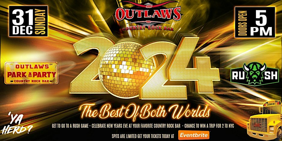 Outlaws Park & Party Ringing in the New Year with the RUSH