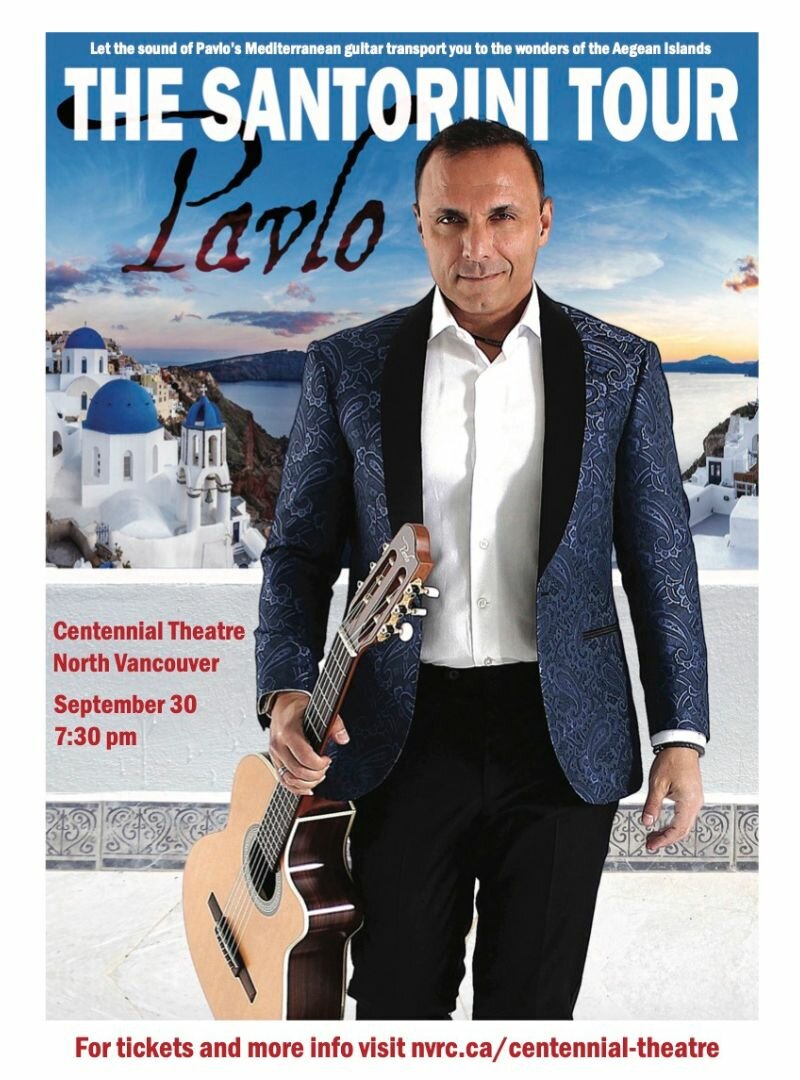 Pavlo in Concert: The Santorini Tour