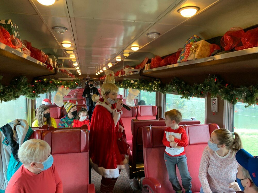 Take a Magical Christmas Train Ride With Santa on Waterloo Central Railway