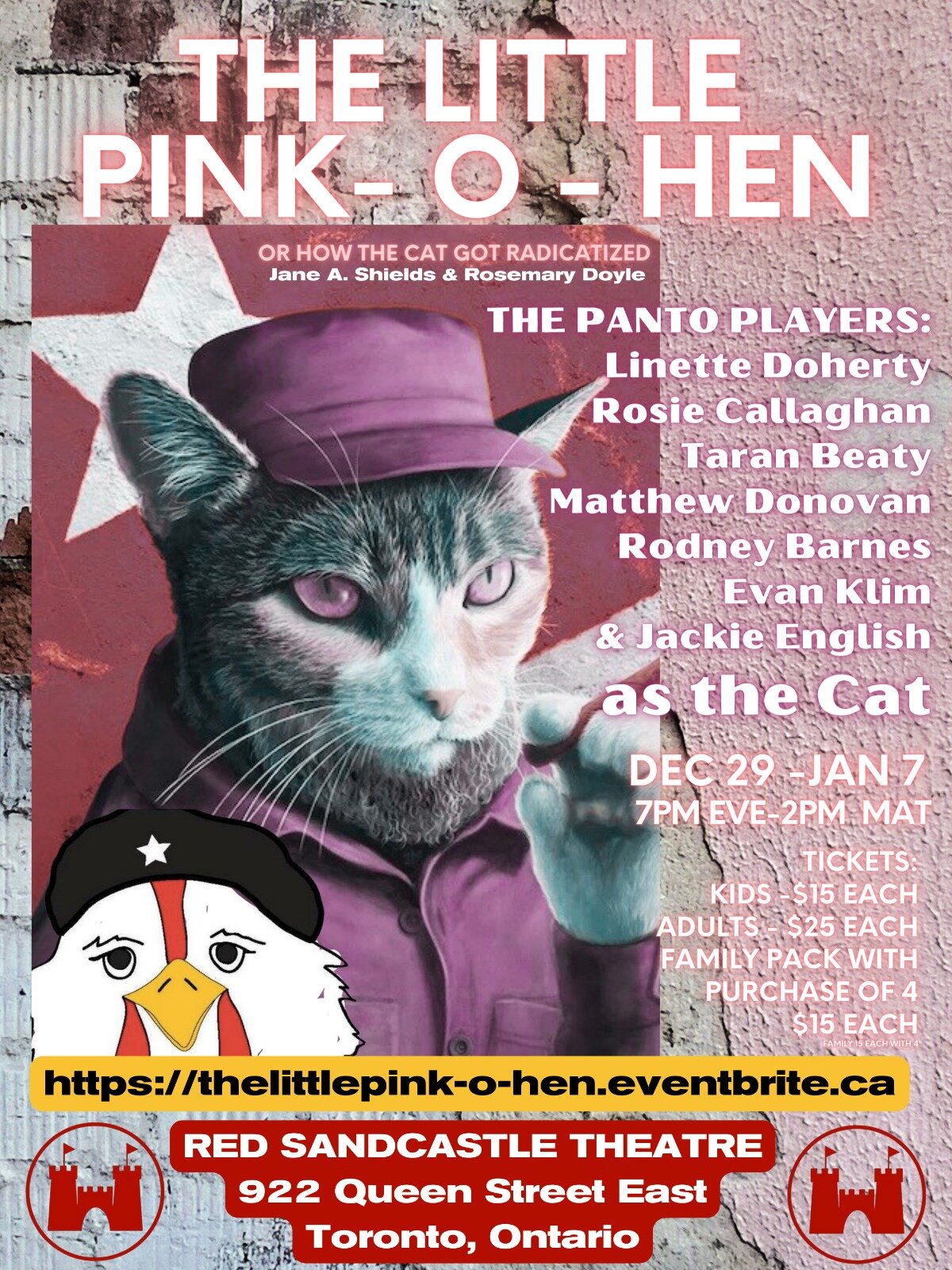 The Little Pink-0 Hen Family Musical Comedy