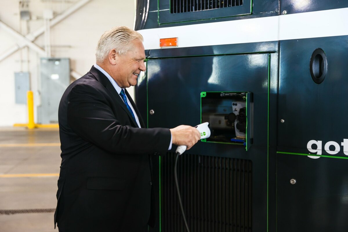 Ontario Introduces New Electric Vehicle GO Bus Services