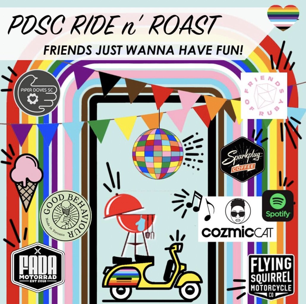 Ride n’ Roast: Piper Doves Scooter Club BBQ Fundraiser for Friends of Rub