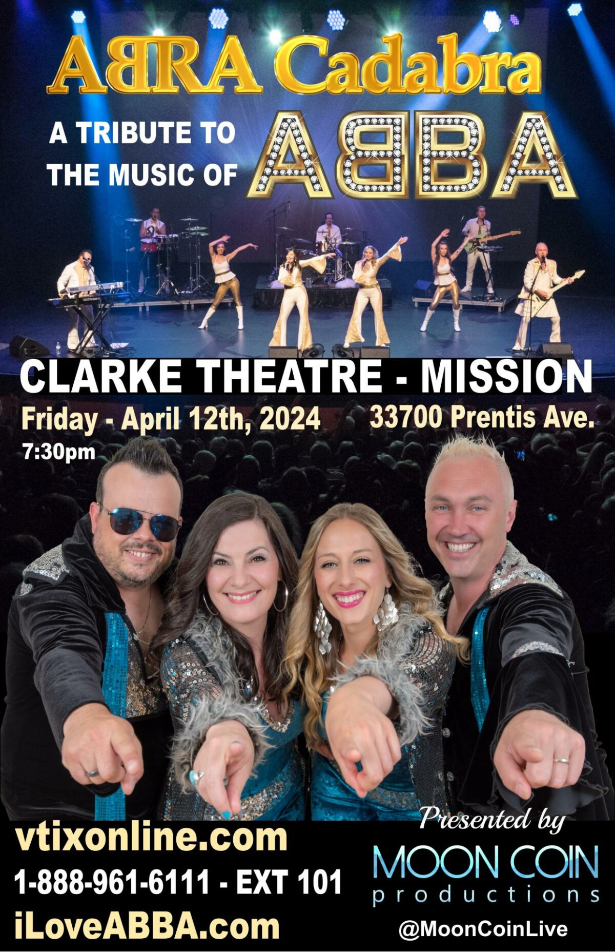 ABRA Cadabra – A Tribute to ABBA – The Music & Magic of ABBA