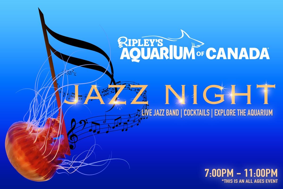 An Unforgettable Friday Night: Jazz Night at Ripley’s Aquarium of Canada