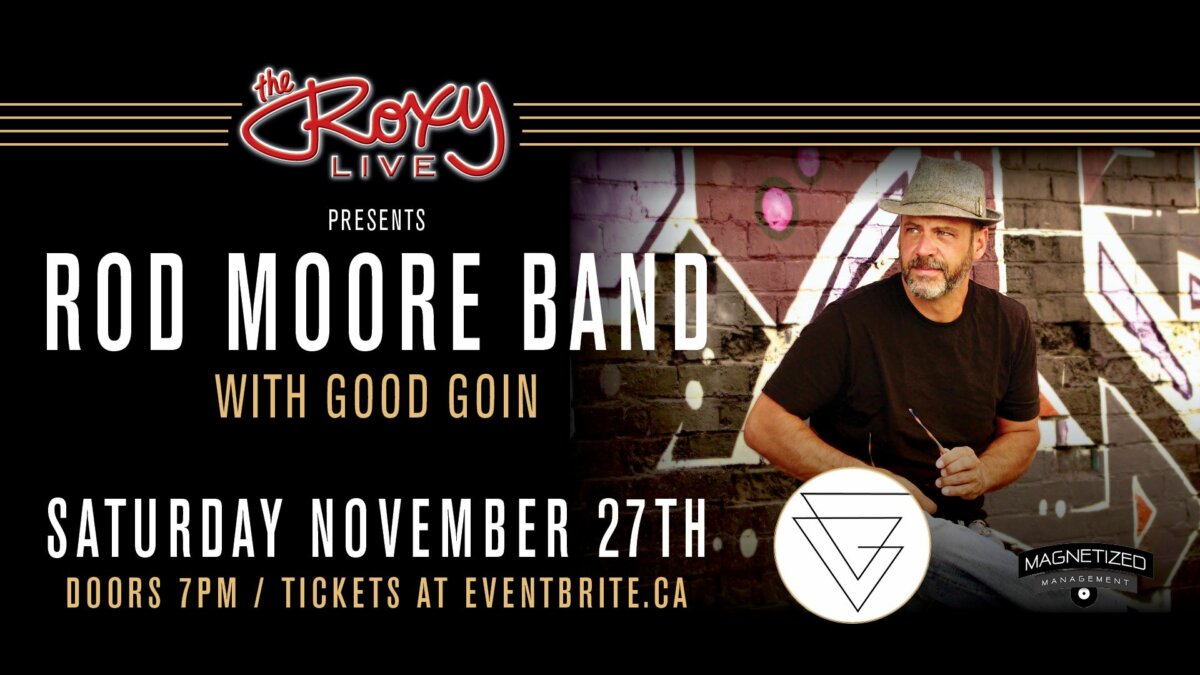 The Rod Moore Band W/ Good Goin