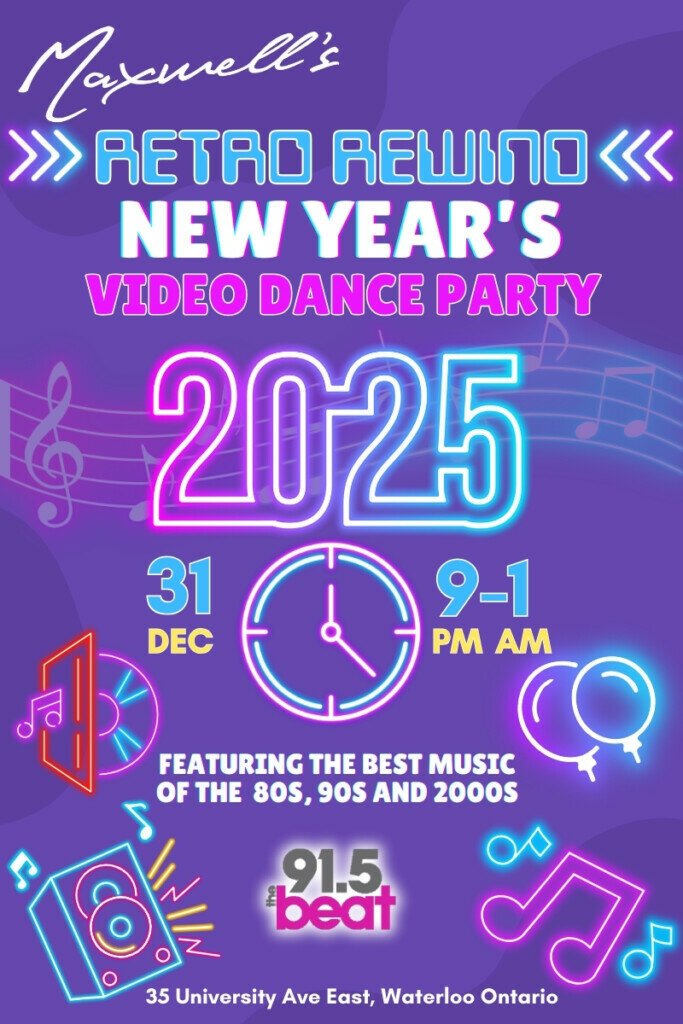 Retro Rewind -New Year’s Eve- Video Dance Party
