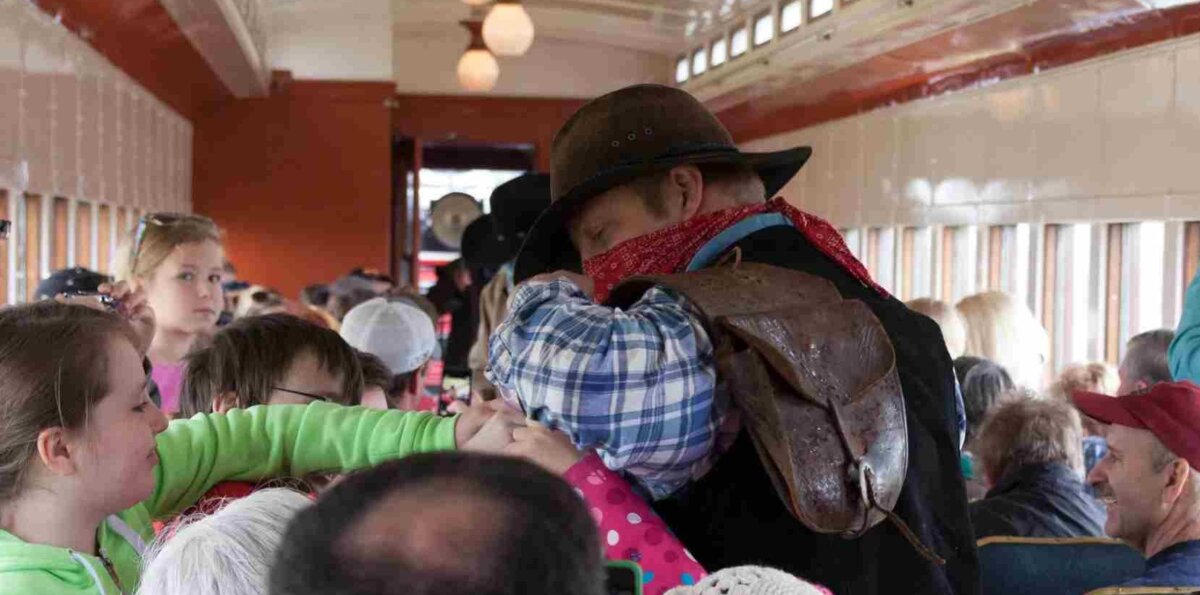 Morning Robbery Train Ride