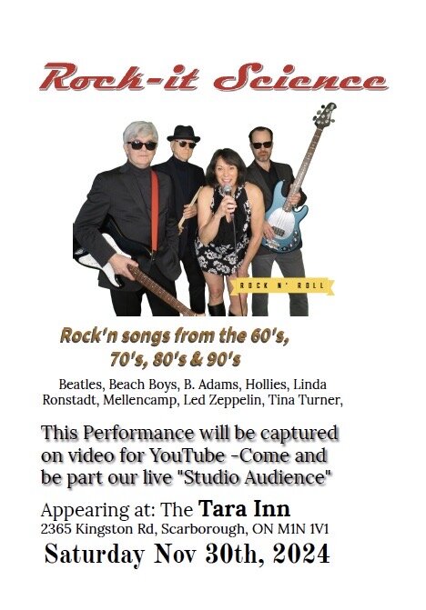 Rock-It Science 50’s-90’s Cover Band
