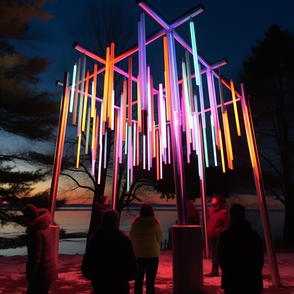 17 Unique Light Installations to Illuminate Ontario Place Starting Today