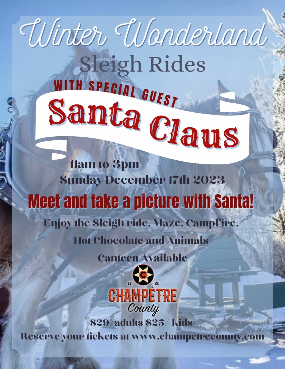 Santa Sleigh Rides