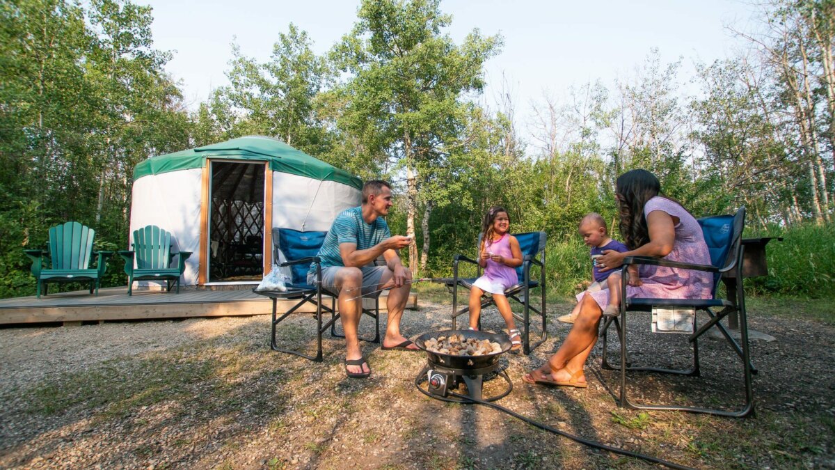 Places to Go Glamping and Comfort Camping in Saskatchewan