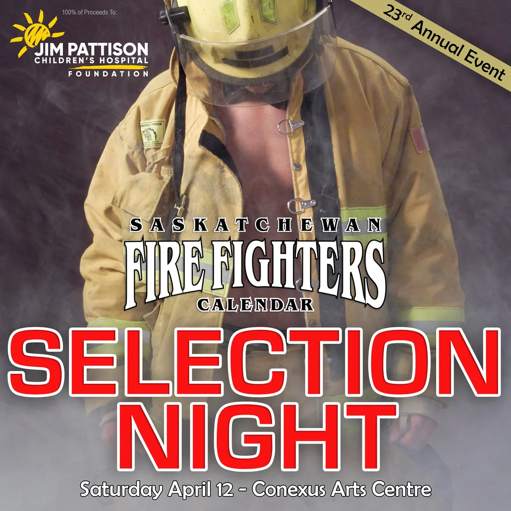 Saskatchewan Fire Fighters Calendar Selection Night
