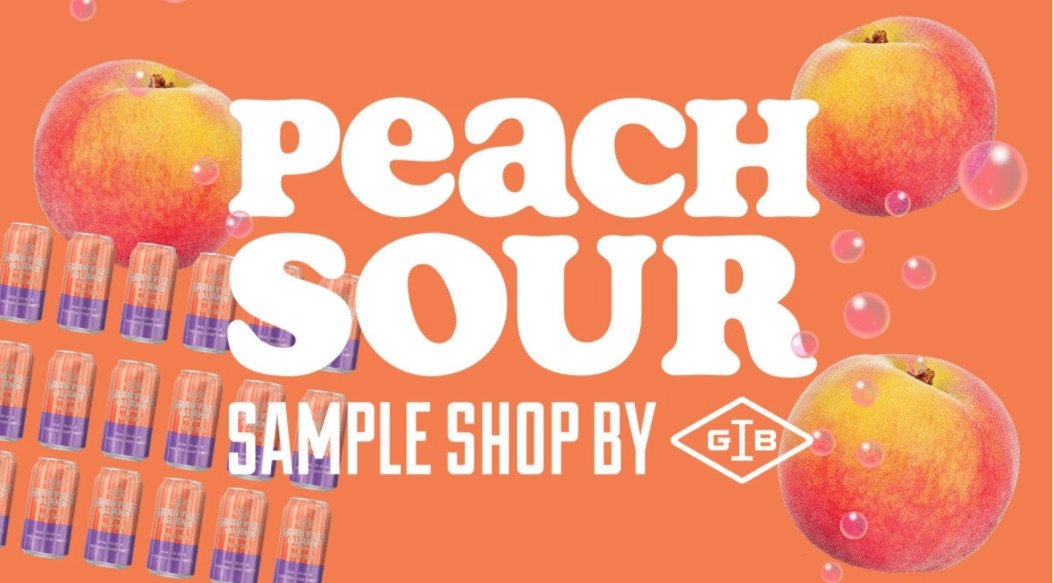 Peach Sour Sample Shop by Granville Island Brewing
