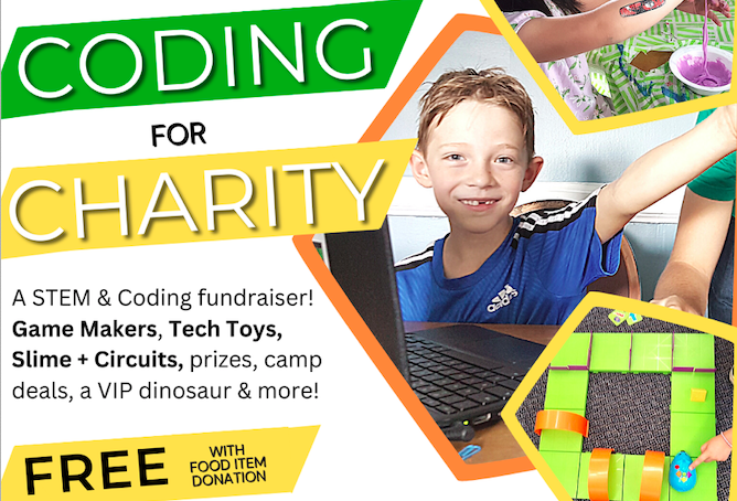 Codezilla Kids, Coding for Charity!