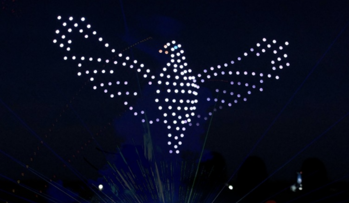 Incredible Drone Lightshow on August 12 in Downtown Toronto