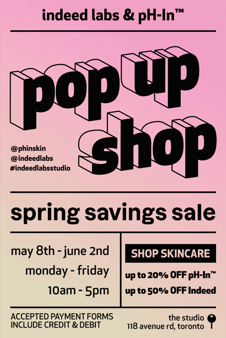 Indeed Labs Pop-up shop