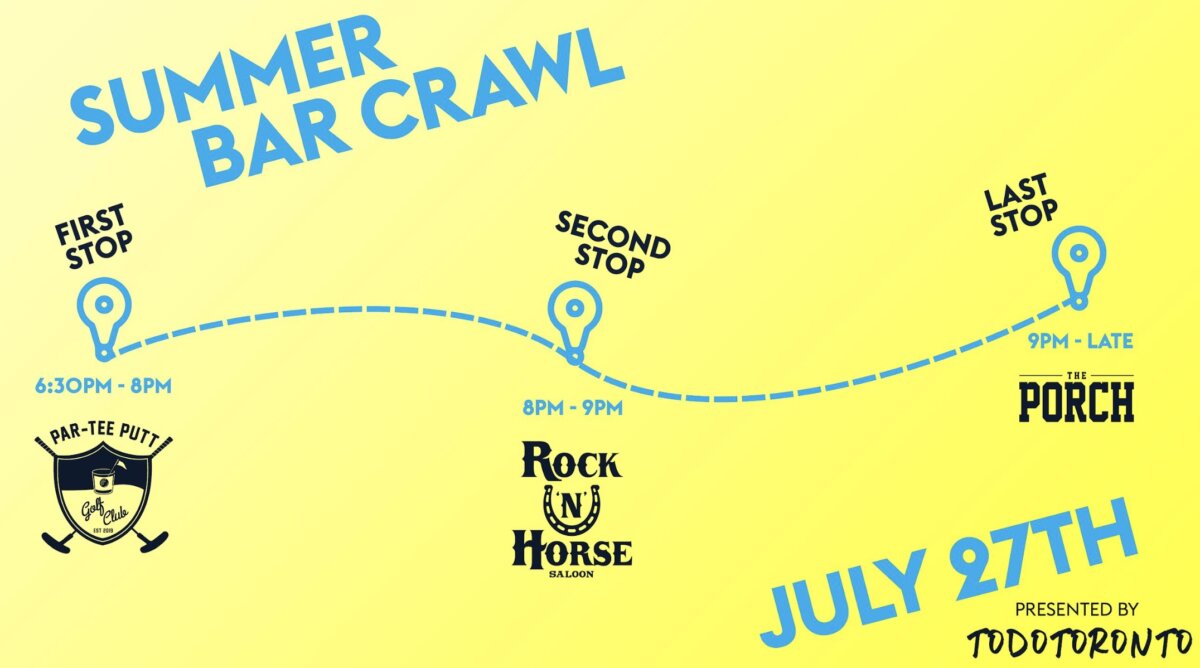 Summer Bar Crawl