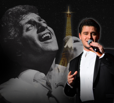 “Salut!” Julien Dassin sings Joe Dassin