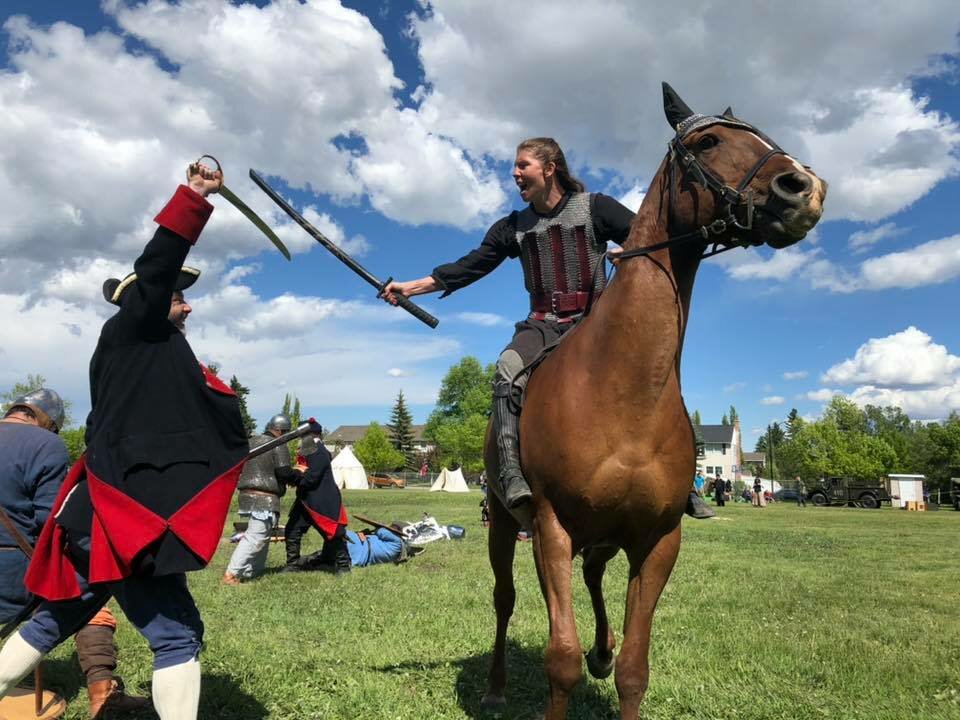 Summer Skirmish: Medieval Duels and War Re-enactments at the Military ...