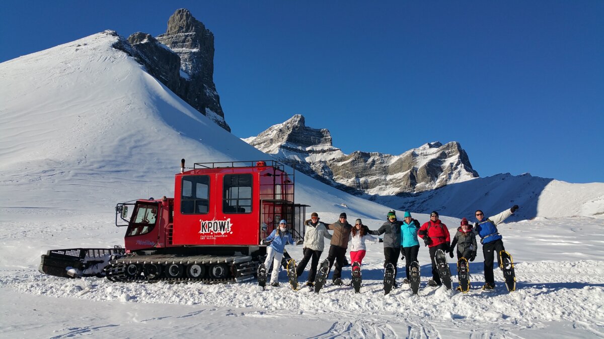 Snow Cat Adventures at Fortress Mountain Resort Near Calgary