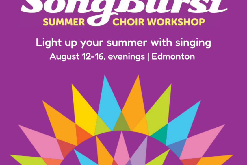 SongBurst Adult Summer Choir Workshop