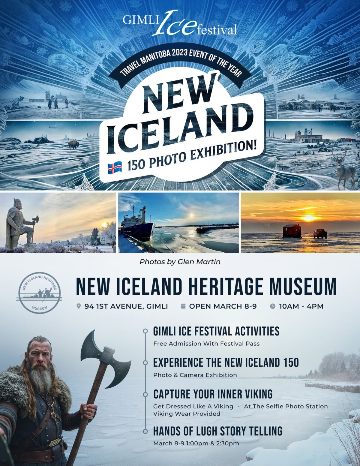 From Vikings to Ice Racing: What’s Happening at Gimli Ice Festival 2025