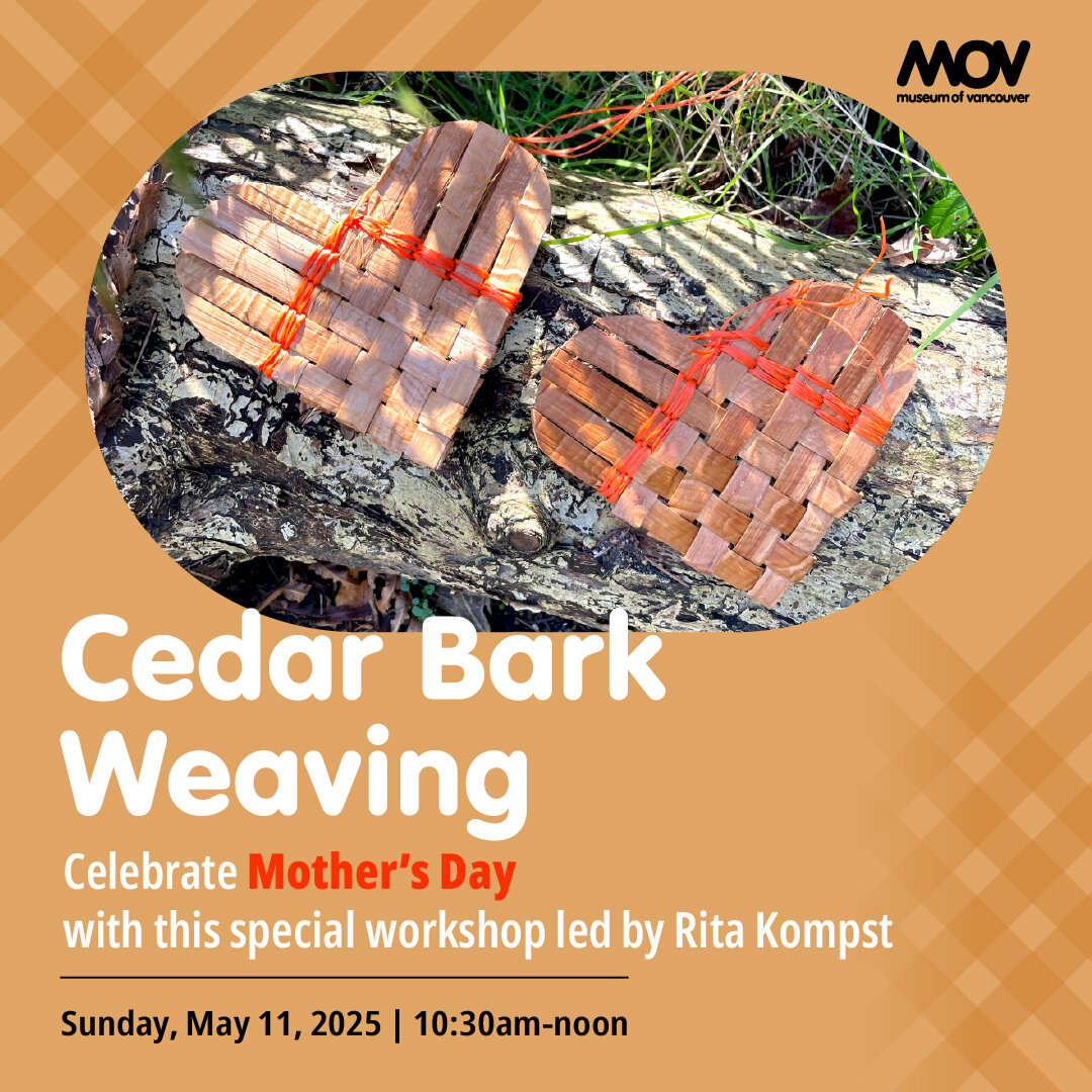 Mother’s Day: Cedar Bark Weaving with Rita Kompst
