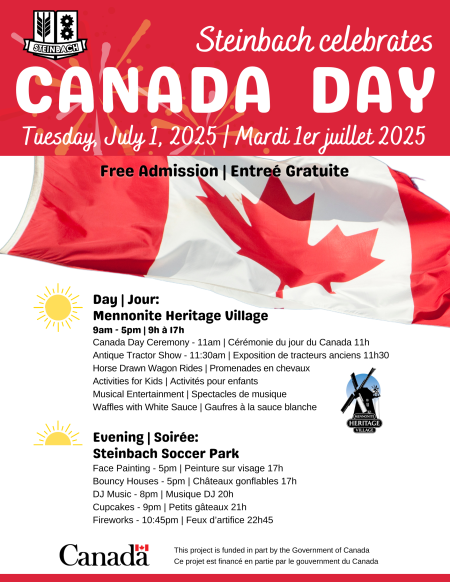 Steinbach Celebrates Canada’s Birthday