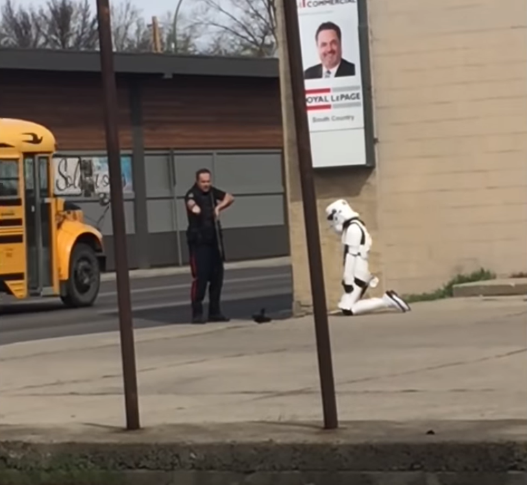 Stormtrooper With a Gun: Alberta Police Take Down Lethbridge Restaurant ...