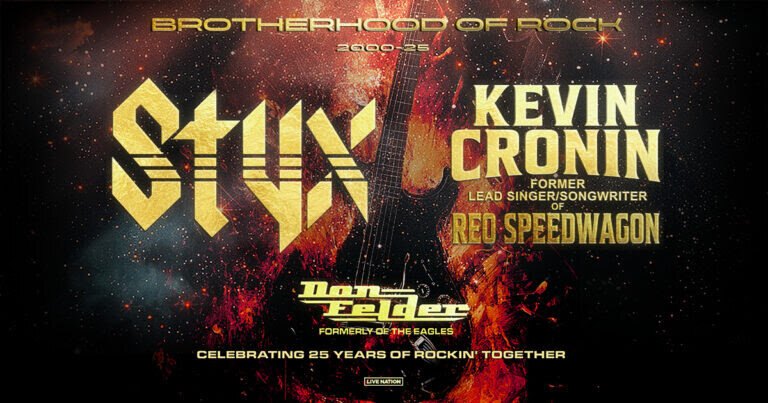 Styx and Kevin Cronin Plan Brotherhood of Rock Tour Toronto Stop Next Summer; Presale Dec 9