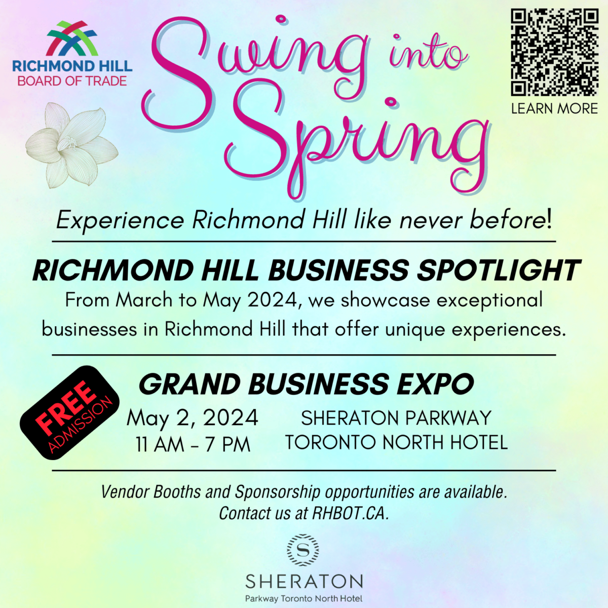 Swing into Spring Business Expo