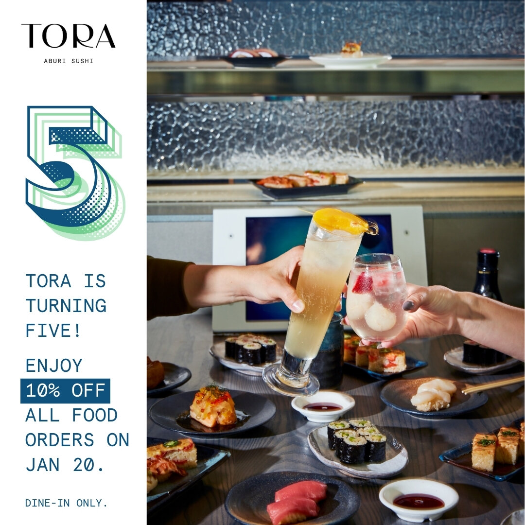 ABURI TORA Marks 5 Years – Exclusive 10% Discount